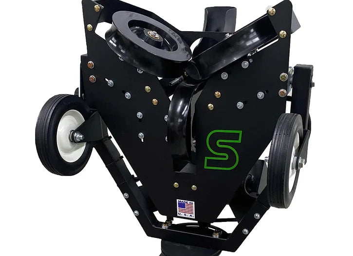 Spinball SPINNY MINI 3-Wheel Baseball Pitching Machine | HittingWorld.com