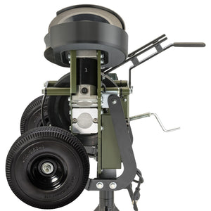 ATEC M3X 2.0 3-Wheel Baseball Pitching Machine on Tripod | HittingWorld.com