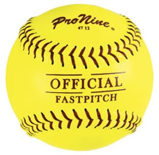 Pro Nine ASA/NFHS 12" Fastpitch Softballs - Dozen | HittingWorld.com