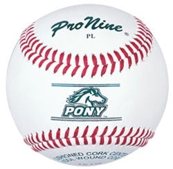 Pro Nine PL Pony League Official Tournament Baseballs - Dozen ...