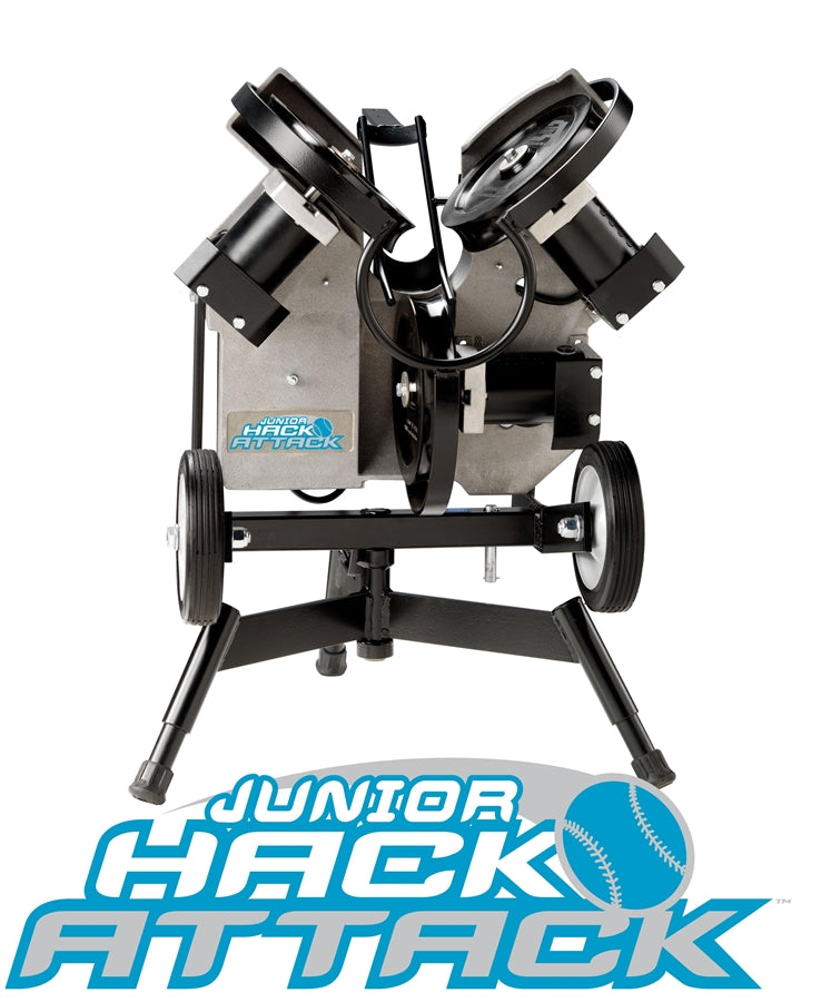 JUNIOR HACK ATTACK 3-Wheel Softball Pitching Machine | HittingWorld.com
