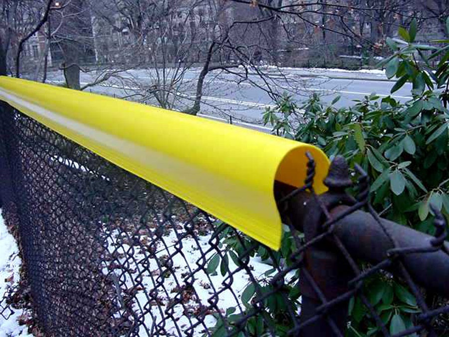 FenceTopper Chain Link Fence Cap for Baseball Fields | HittingWorld.com