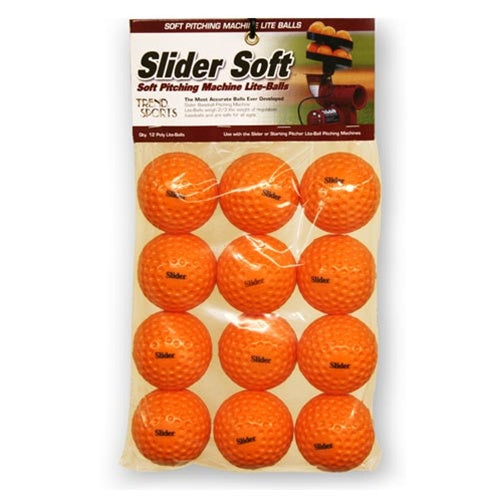 Heater Slider Pitching Machine Soft Lite-Balls - Dozen | HittingWorld.com