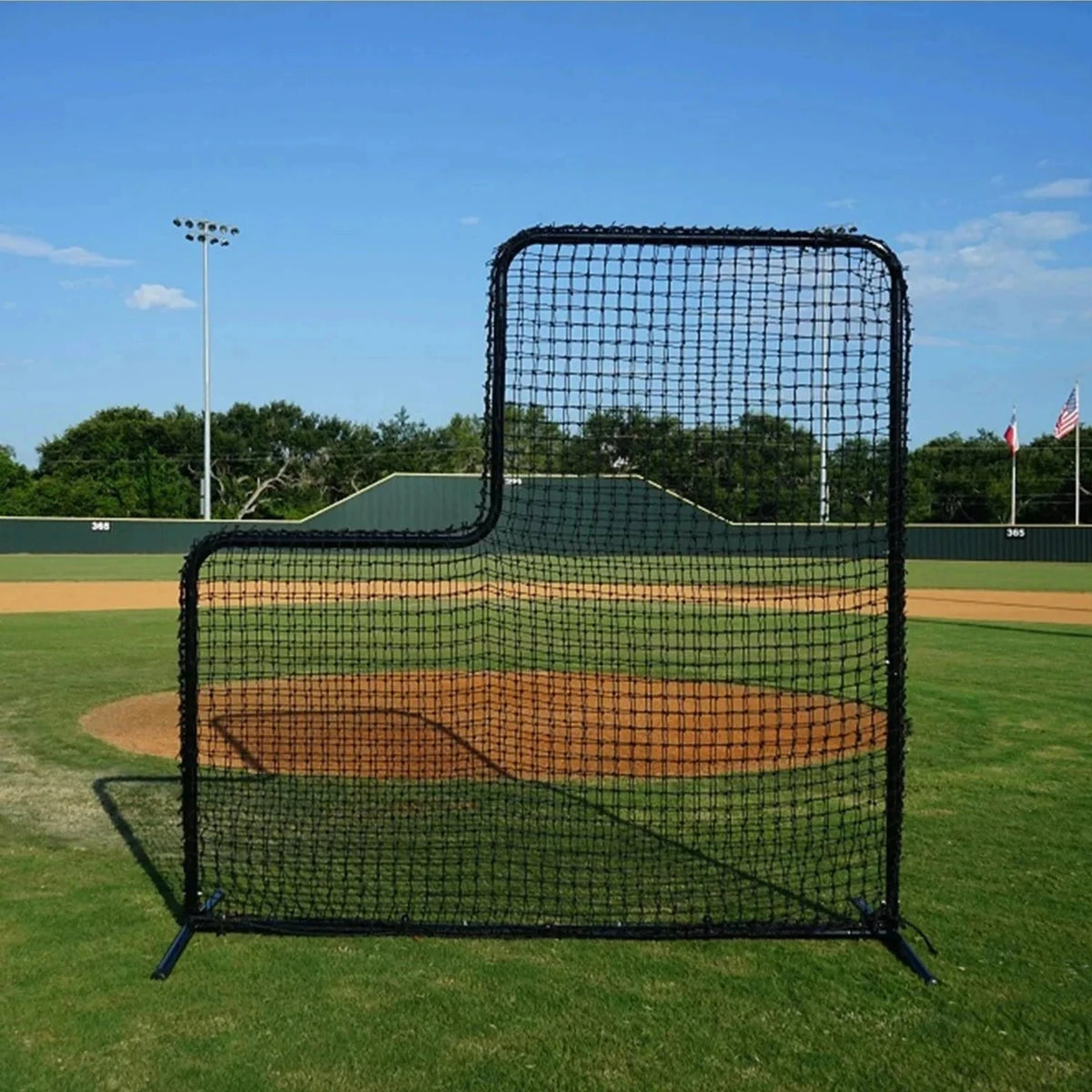 Muhl Varsity L-Screen Baseball Net | HittingWorld.com