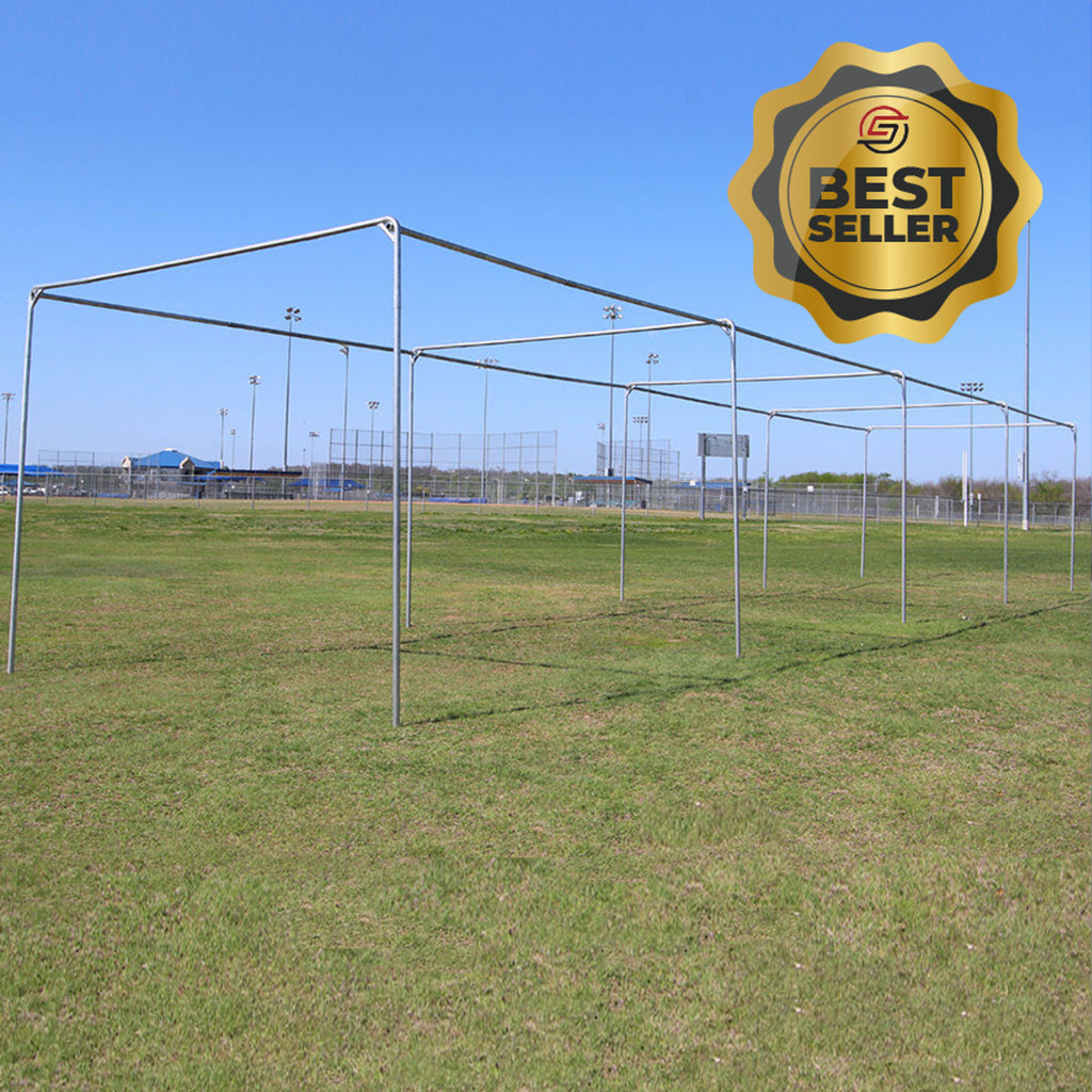 Indoor & Outdoor Batting Cage Frames - Standalone, Residential ...